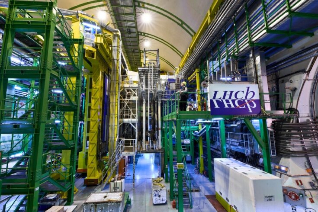 The LHC pilot beam at LHCb in preparation for Run 3 start | EP News