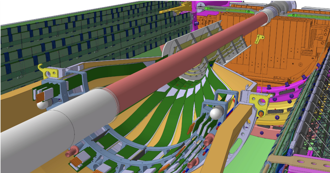 Ultralight air-cooled mechanics for ALICE ITS3 | EP News