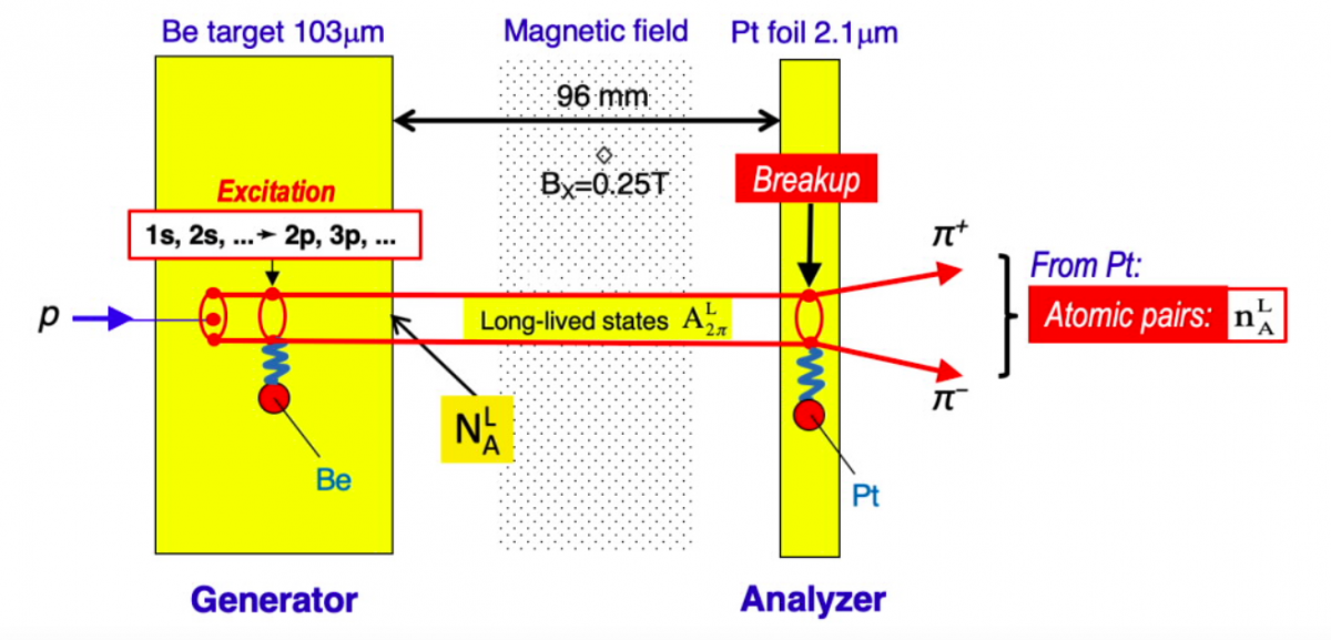 First measurement of a long-lived meson-meson atom lifetime | EP News
